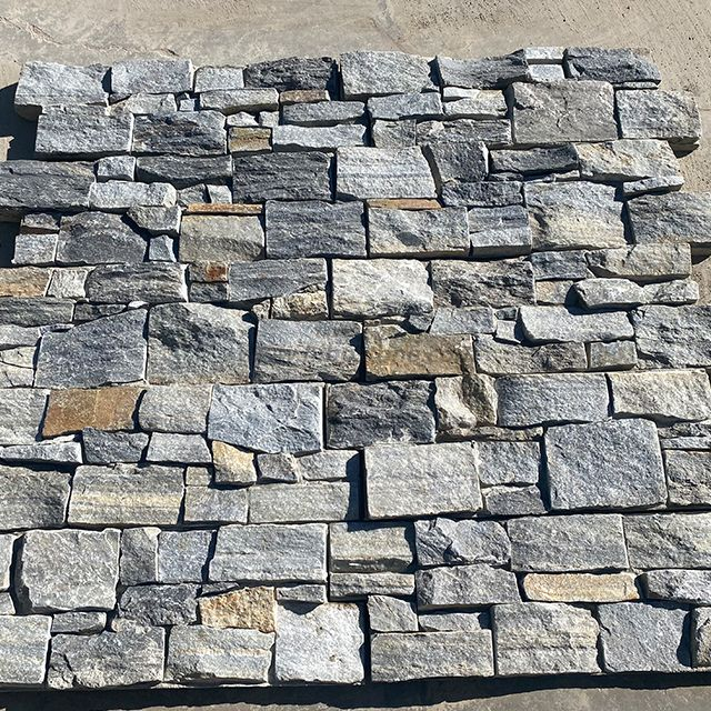 Blue Quartzite Stone Cladding Panel from China manufacturer - HIBO STONE