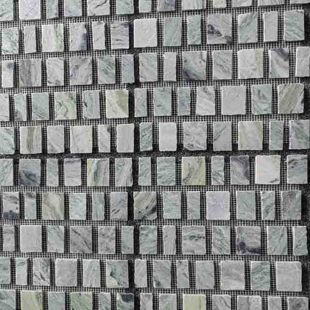 Split Edge Green Marble Mosaic Tile from China manufacturer - HIBO STONE