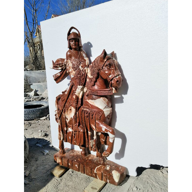 Buy Natural Marble Knight Statue from China - XIAMEN HIBO STONE ...